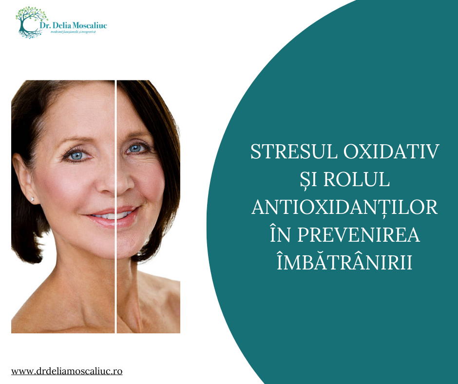 Stresul oxidativ și rolul antioxidanților în prevenirea îmbătrânirii