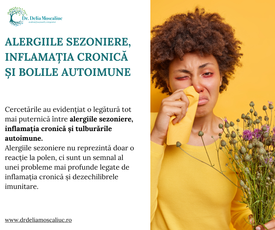 Alergiile sezoniere, inflamația cronică și bolile autoimune